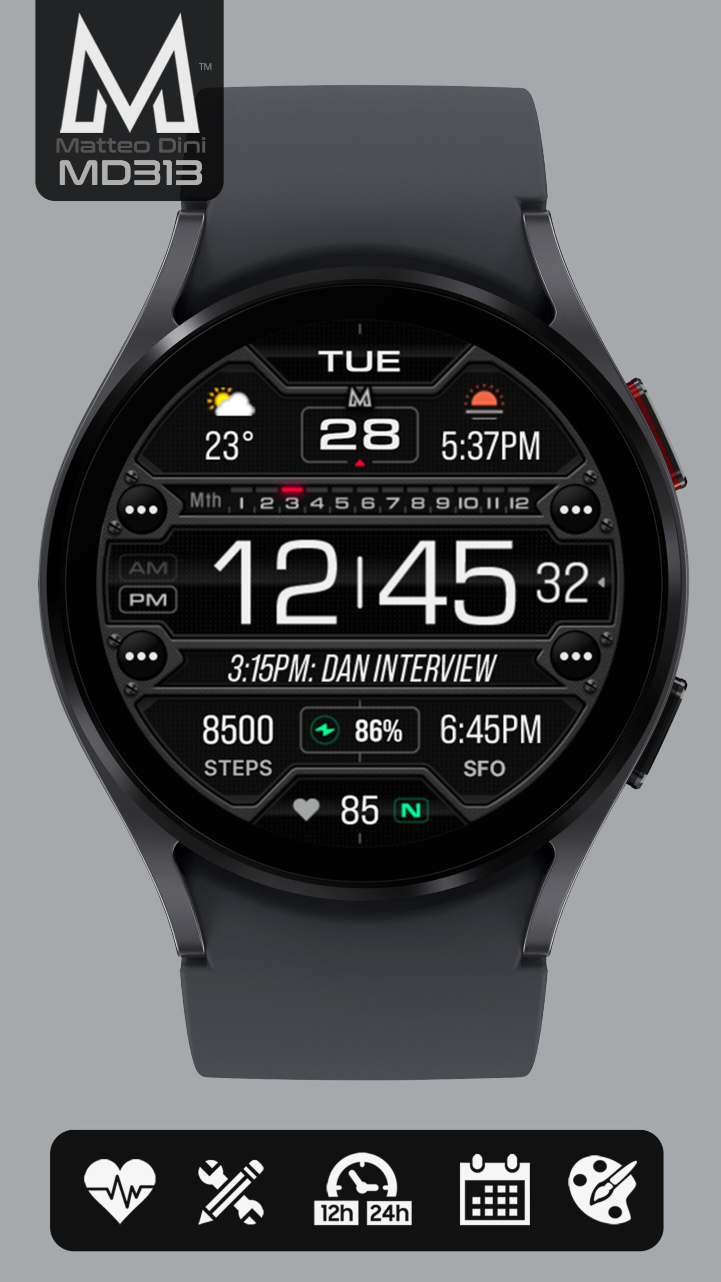 Simple Digital Watch
